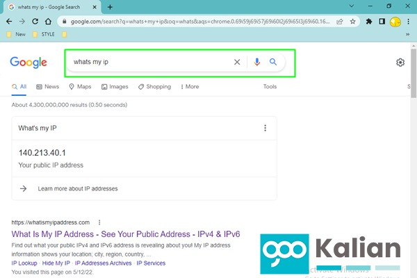 Cara Cek IP Komputer Laptop Mudah - Gookalian